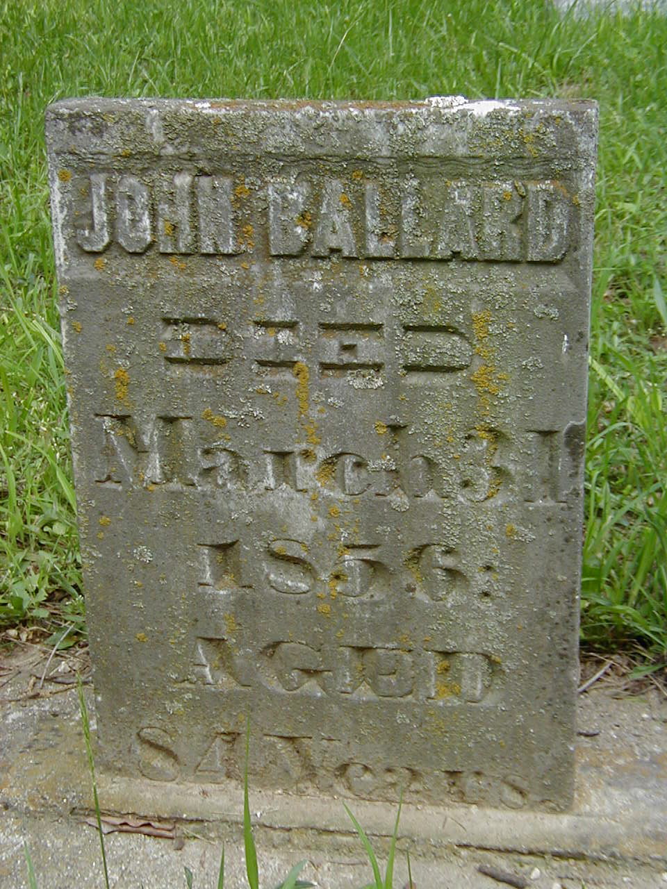 John Chapman Ballard (c. 1772 – c. 1856) – Philip Ballard of ...
